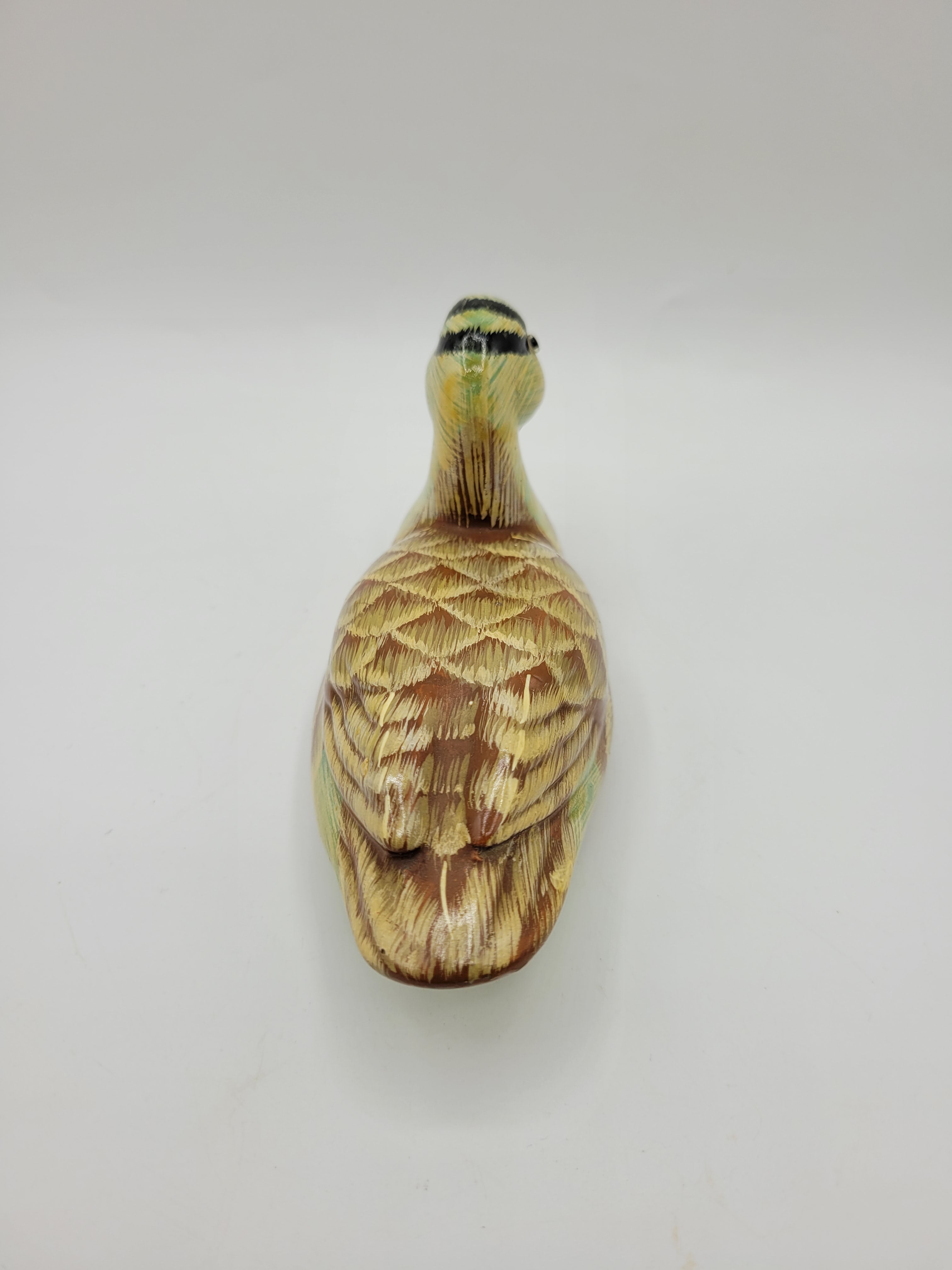 Pato de Cerámica Pintado a Mano | Edición Limitada Decoración